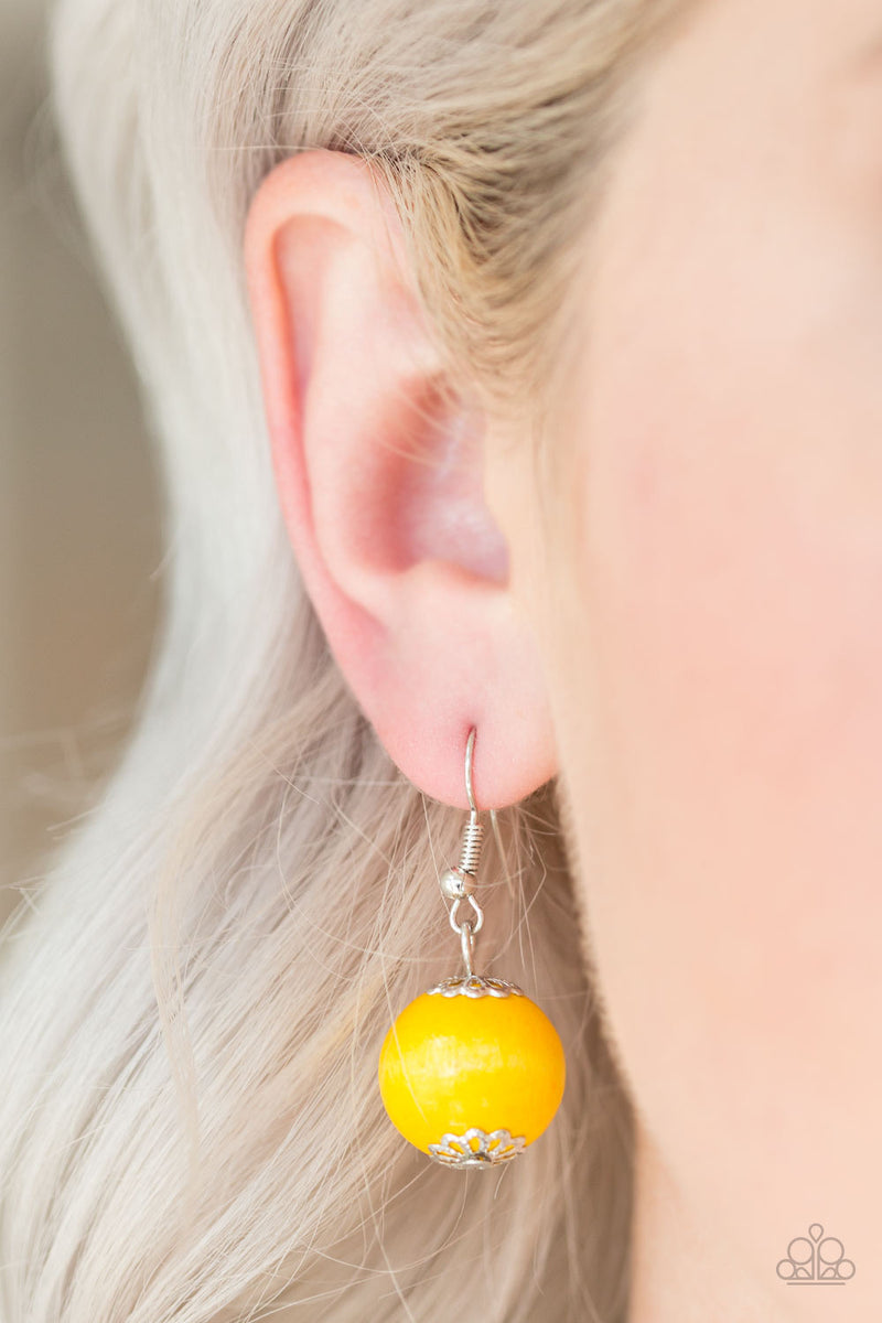 Oh My Miami - Yellow - Paparazzi Accessories – Do The Right Bling